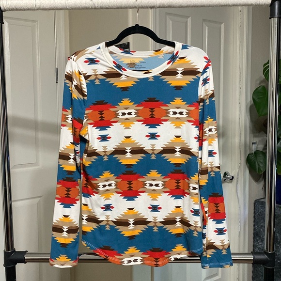 No Boundaries | Tops | Aztec Long Sleeve | Poshmark